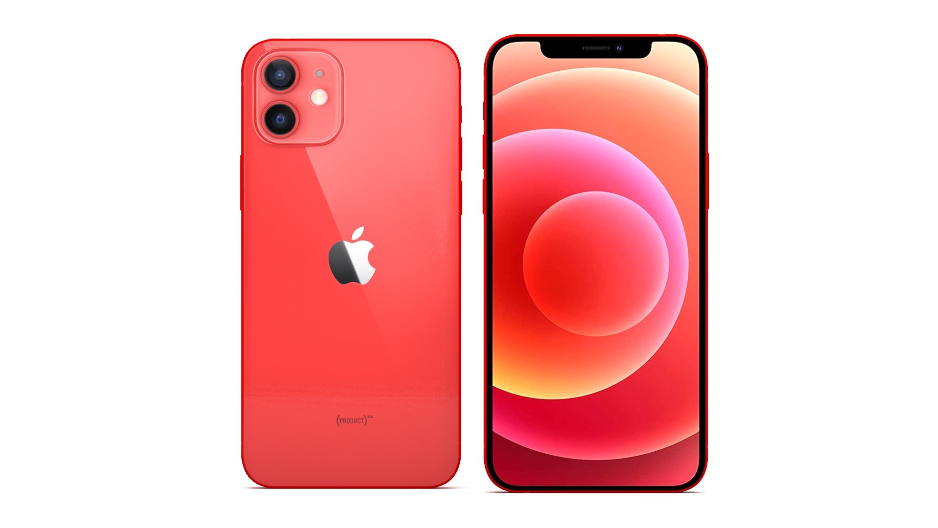 Apple IPhone 12 Product RED 3D Model - TurboSquid 1982146