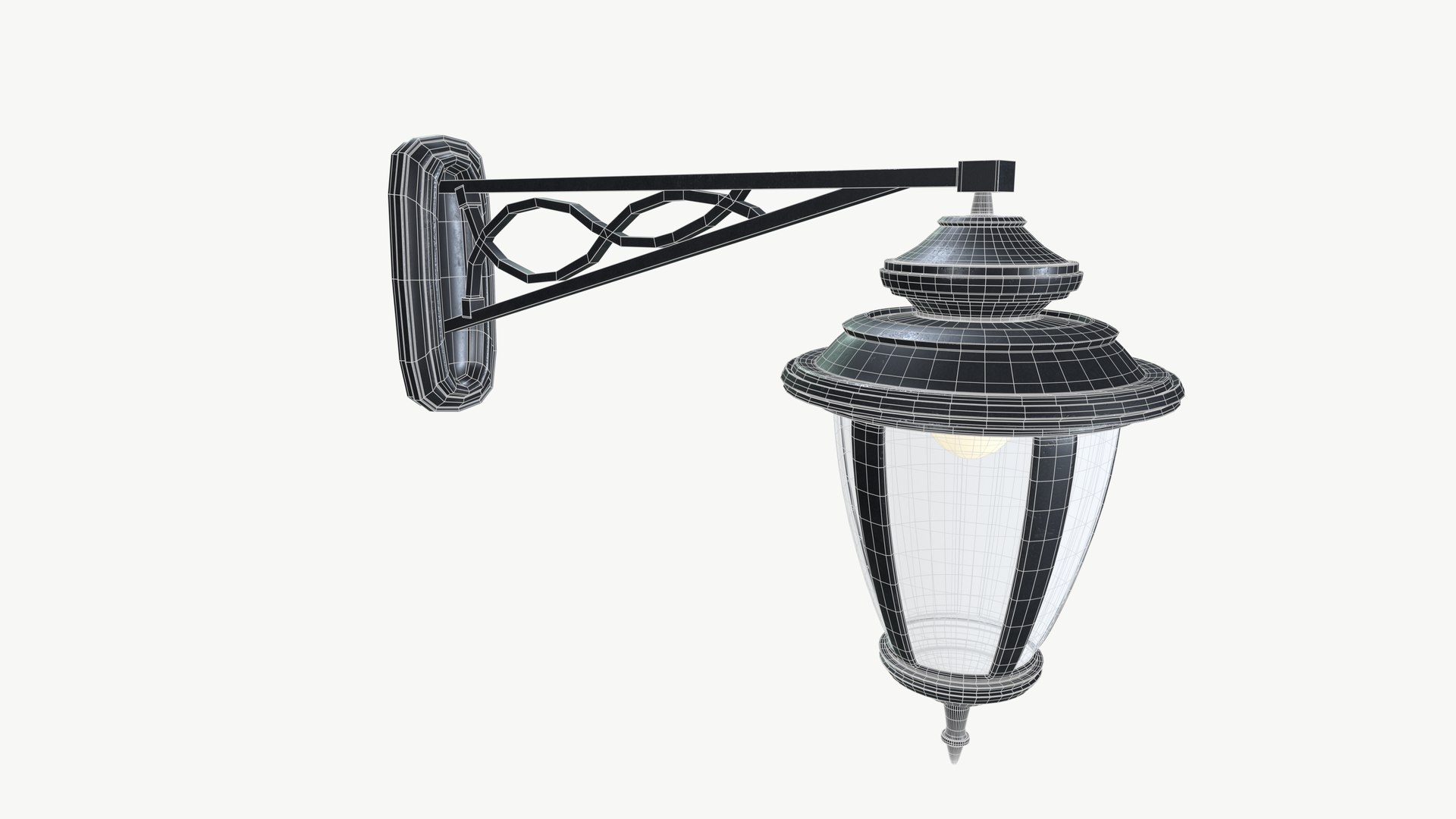 3D Wall Lamp - TurboSquid 2397419