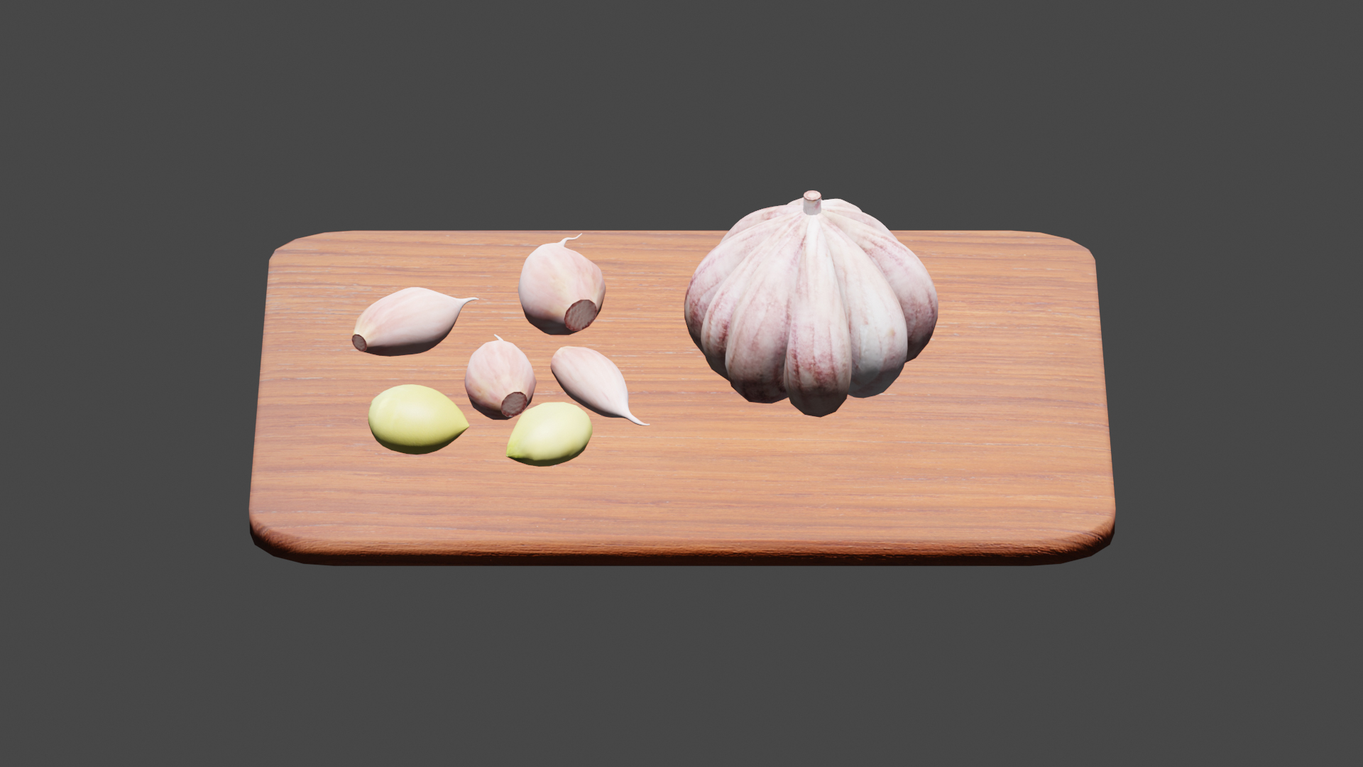Garlic 3D - TurboSquid 2029818