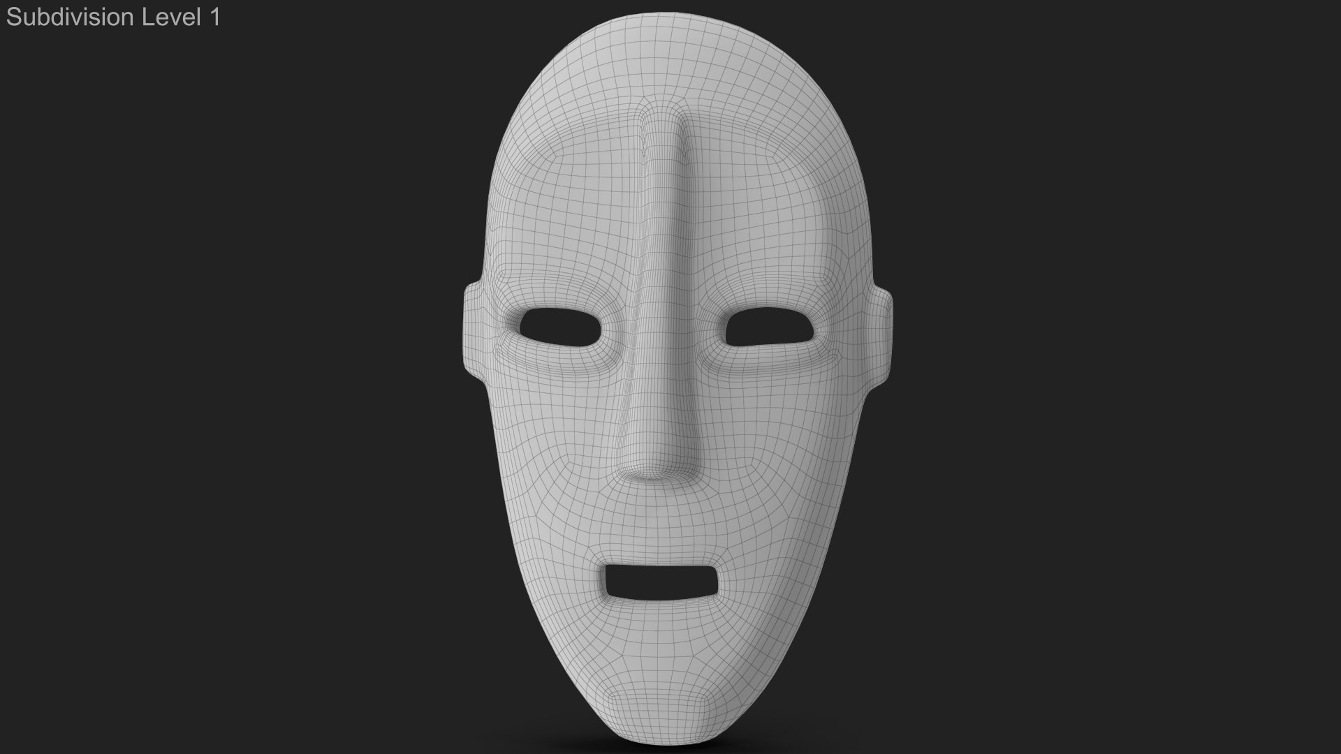 African Congo Mask 4 Wood 3D Model - TurboSquid 2379779