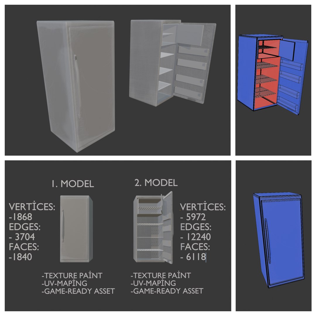 FREEZER 3D Model - TurboSquid 2413513