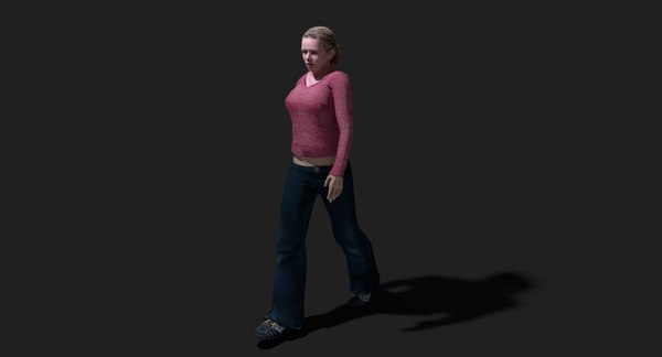 Female animations model - TurboSquid 1296034