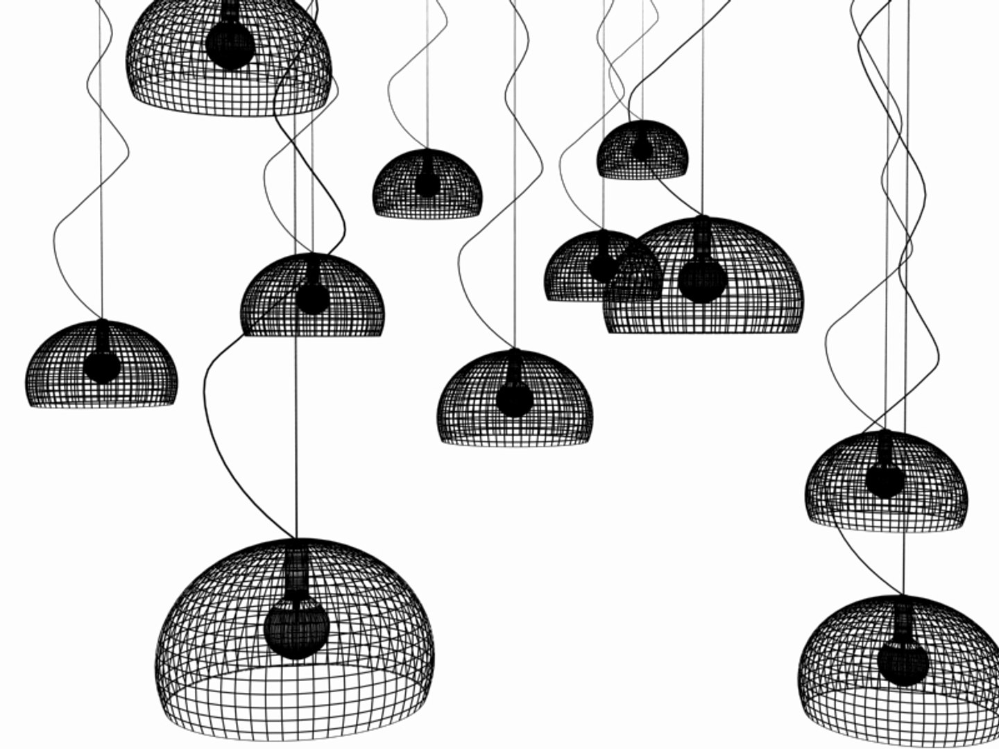 Icon Ceiling Lights Lamp 3d 3ds