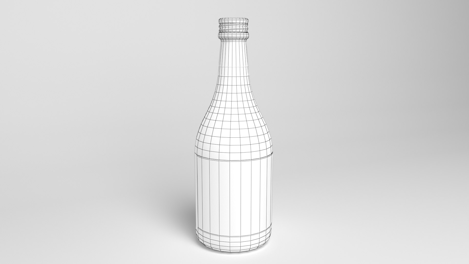 3D Model Bohae Gold Original Soju Bottle - High-Quality 3D Model ...