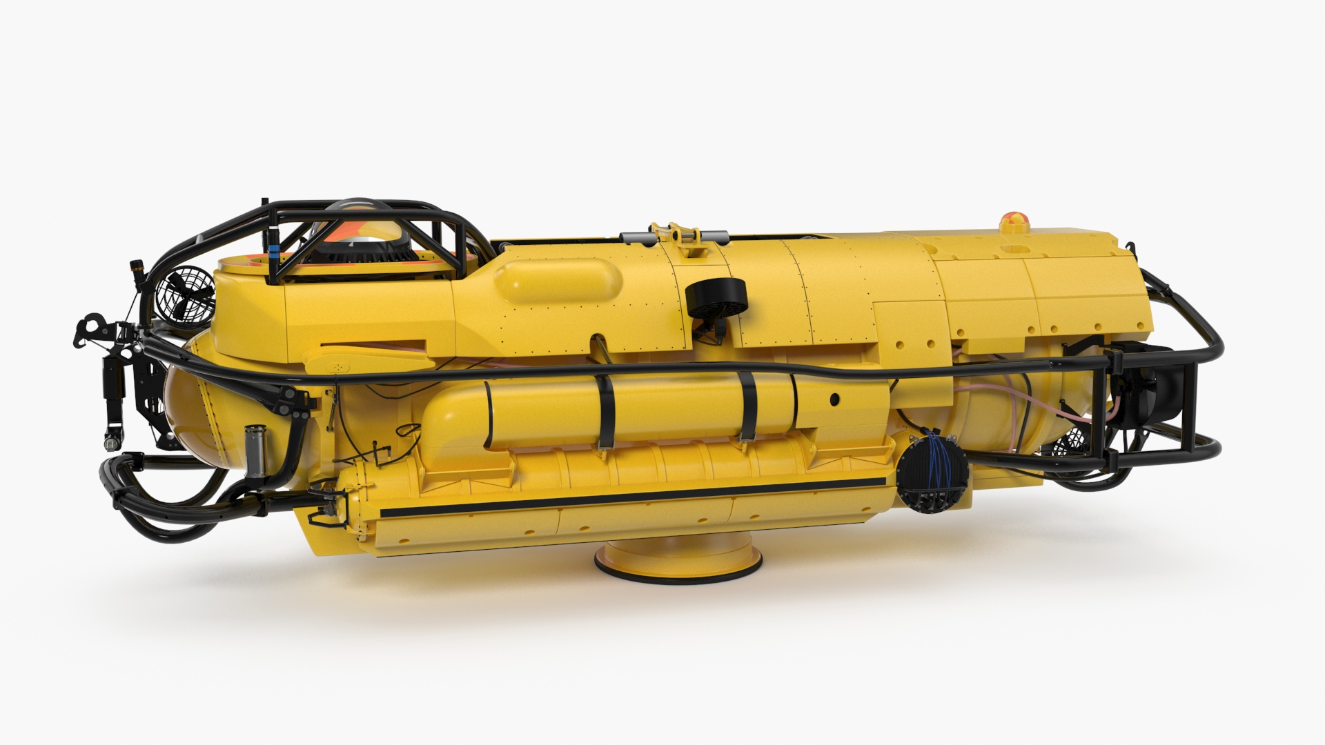 Rescue Submarine Yellow 3D Model - TurboSquid 2243493
