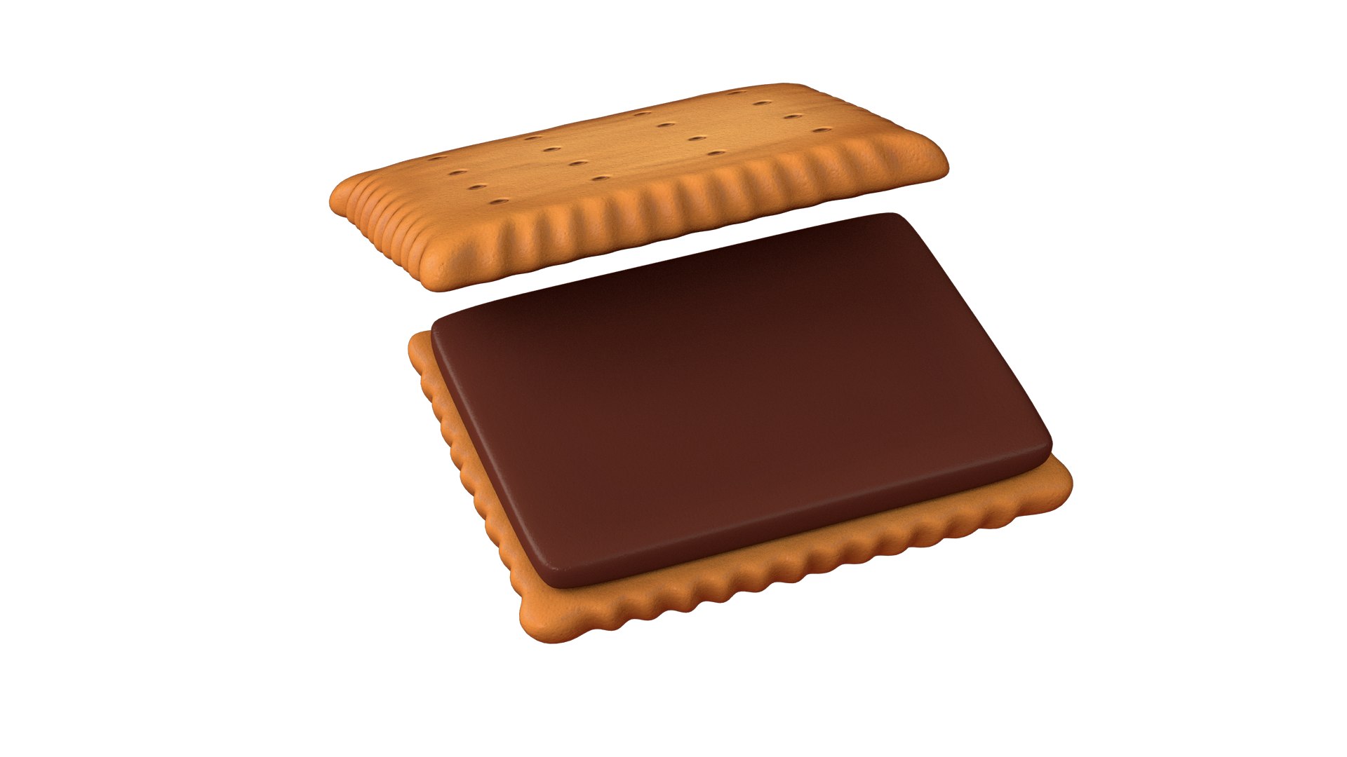 3D Biscuit - TurboSquid 2135381