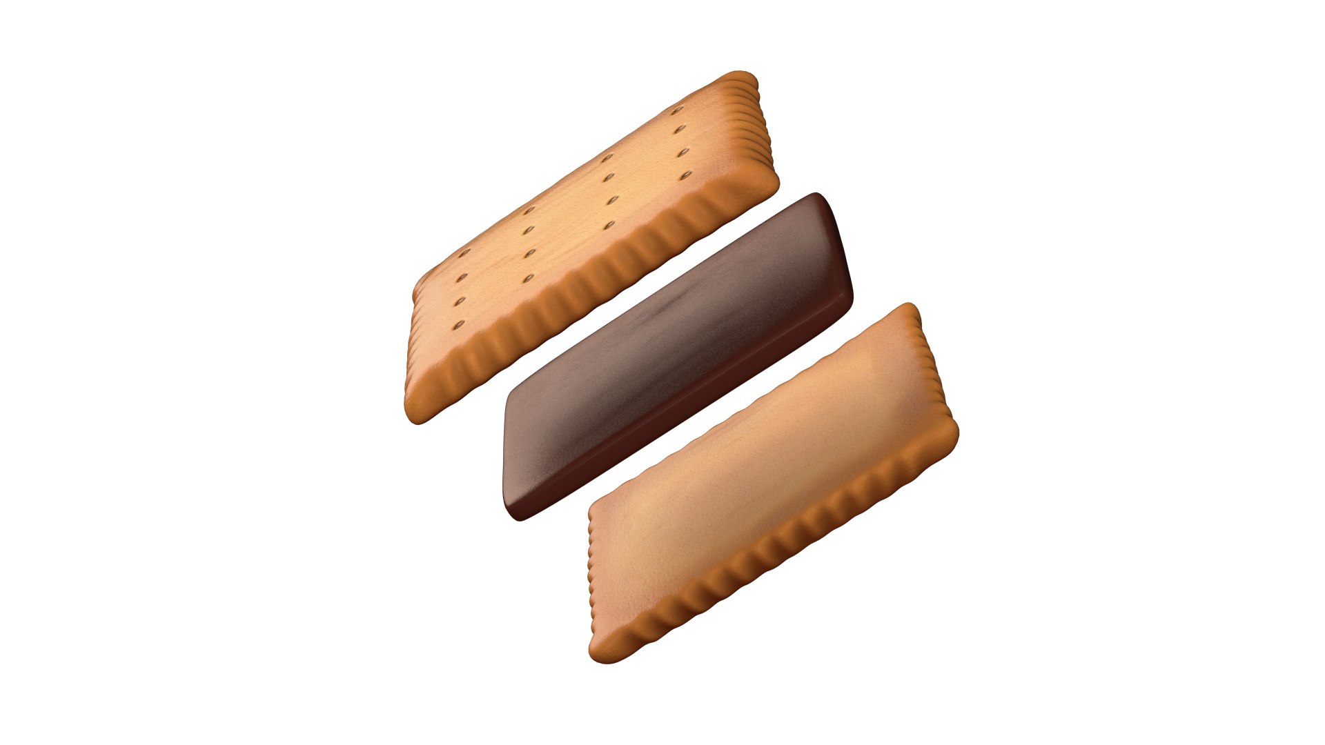 3D Biscuit - TurboSquid 2135381