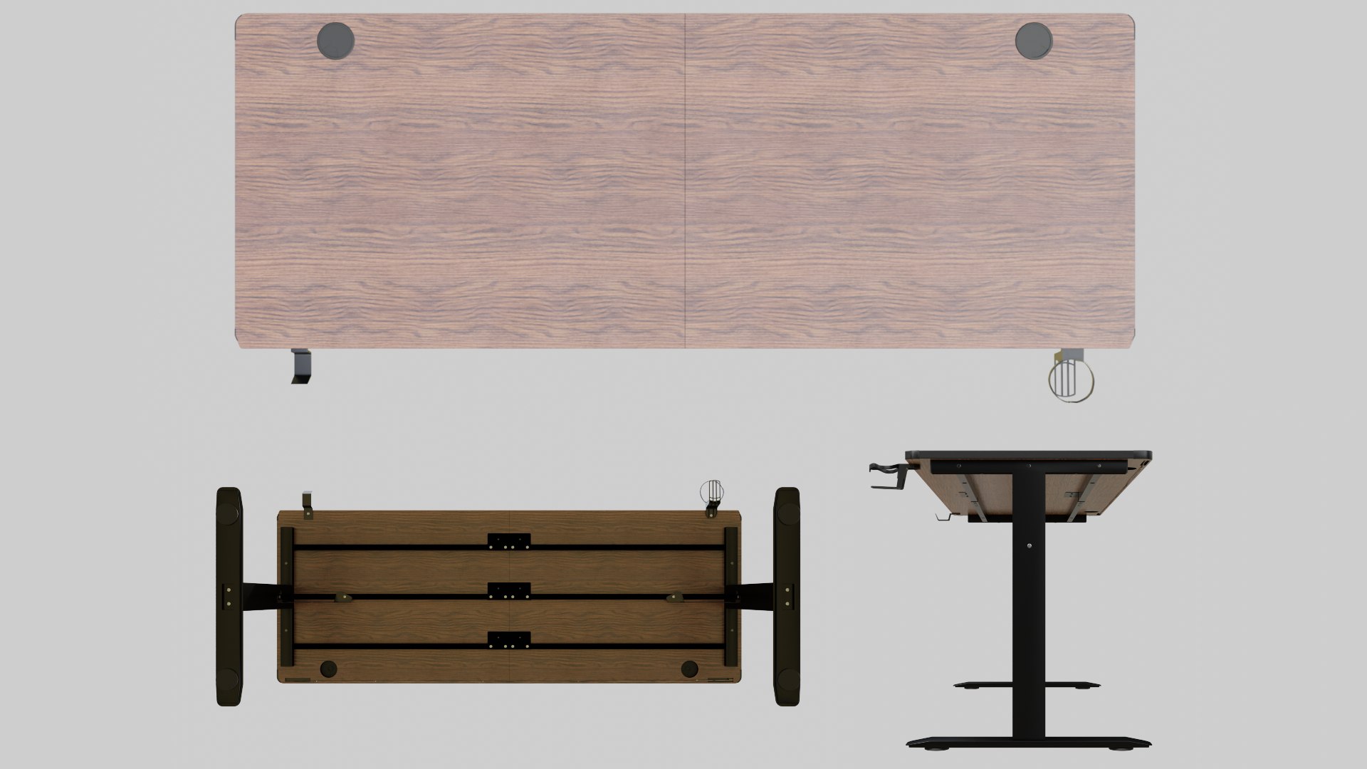 Computer Desk - Realistic Asset 3D Model - TurboSquid 2361117