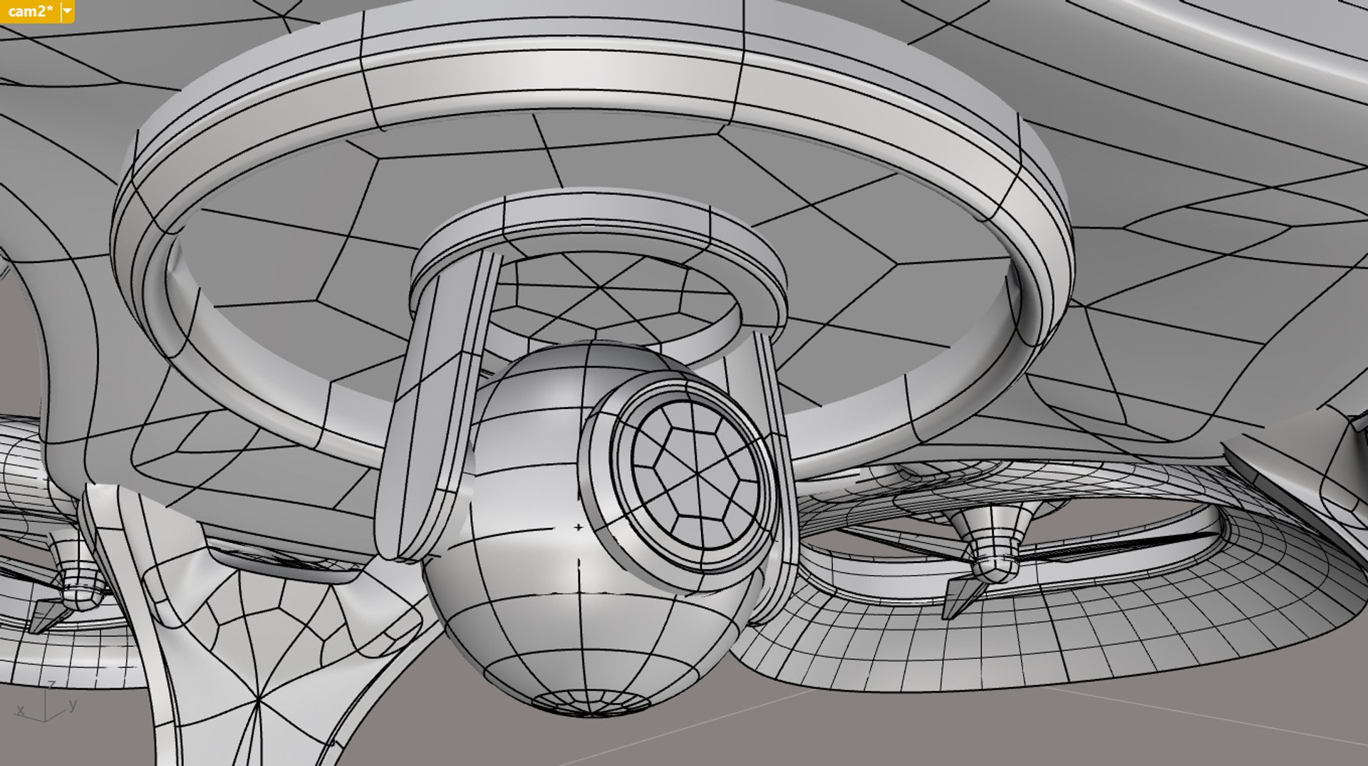Drone Hexagon Dron 3D - TurboSquid 1622635