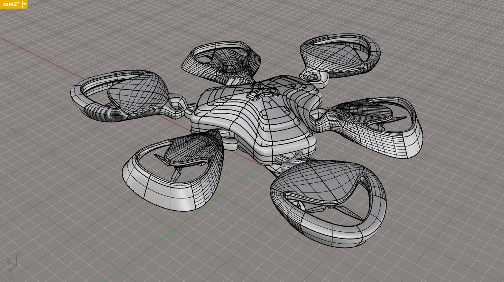 Drone Hexagon Dron 3D - TurboSquid 1622635
