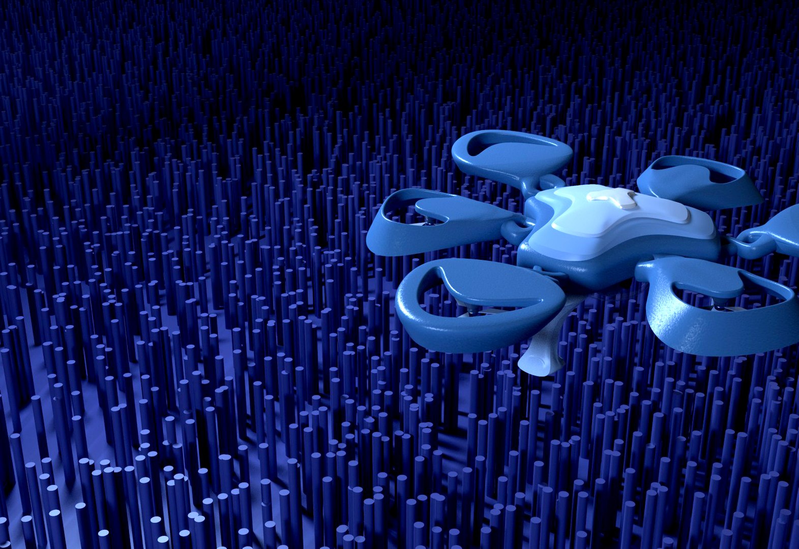 Drone Hexagon Dron 3D - TurboSquid 1622635