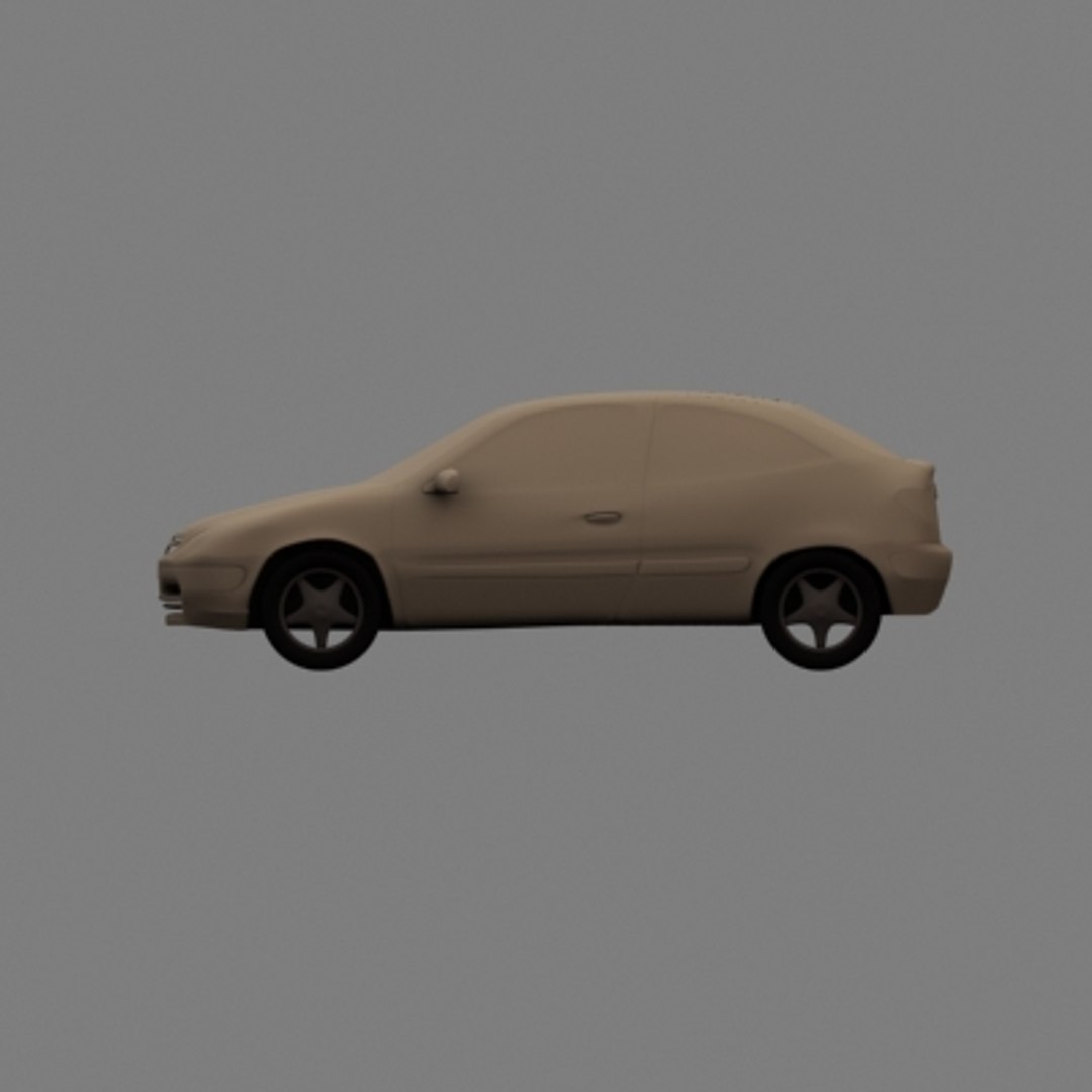 citreon 3d model