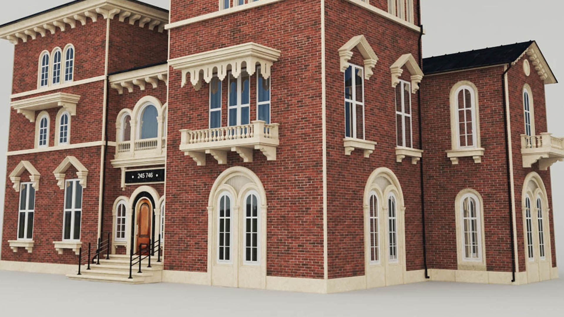 3D Model CLASSIC HOUS - TurboSquid 2031363