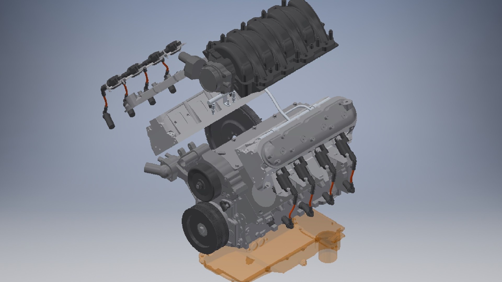 V8 Turbo Engine 3D Model - TurboSquid 2025854