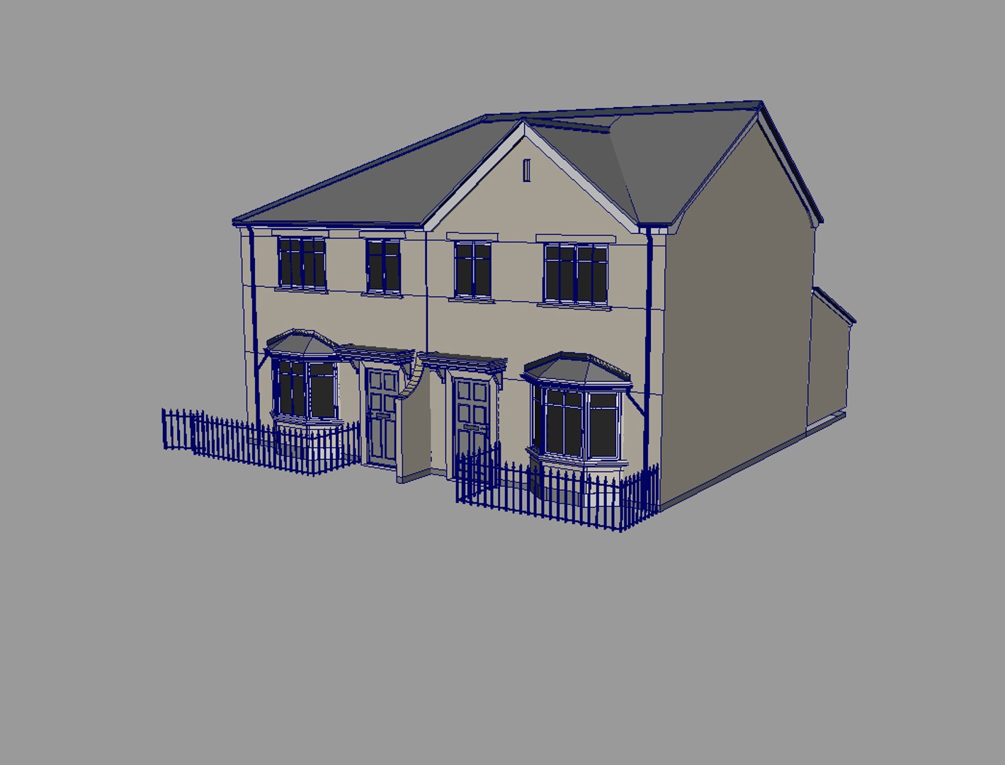 house 3d obj
