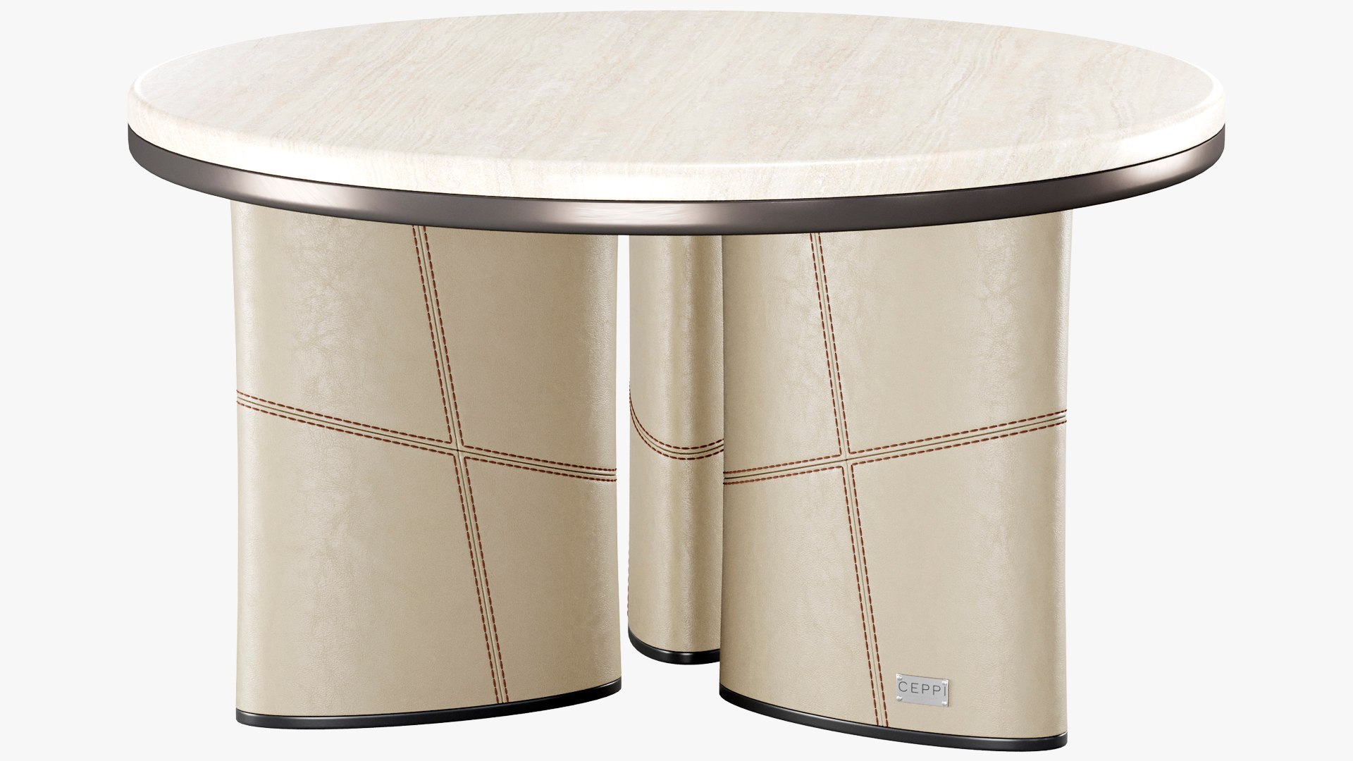 3D Coffee Table From Ceppi Factory WaveSantos Collection - TurboSquid 2335766