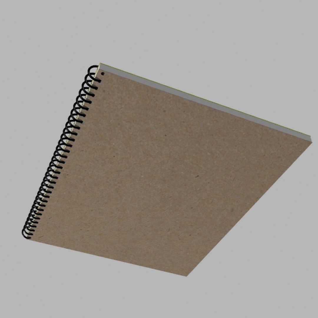 3ds Max Paper Notebook