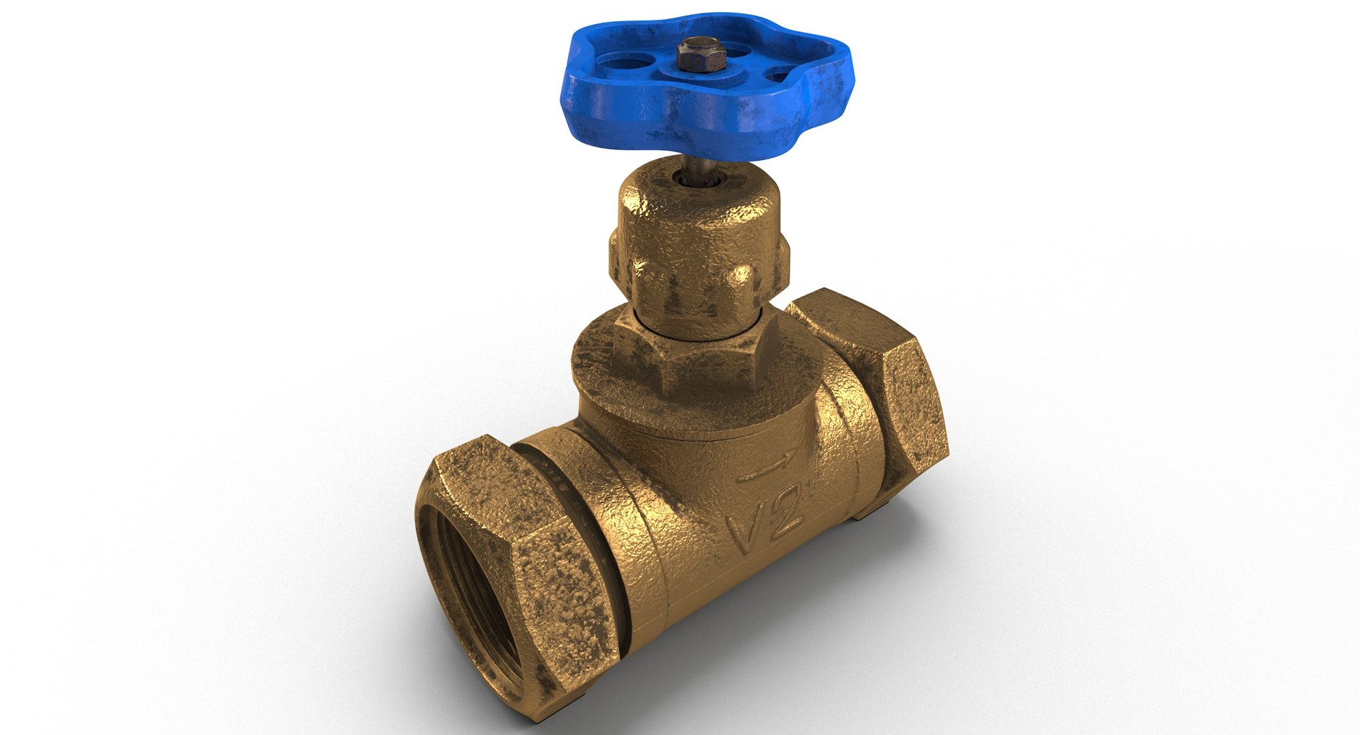 Dirty Valve 3D Model - TurboSquid 1155699