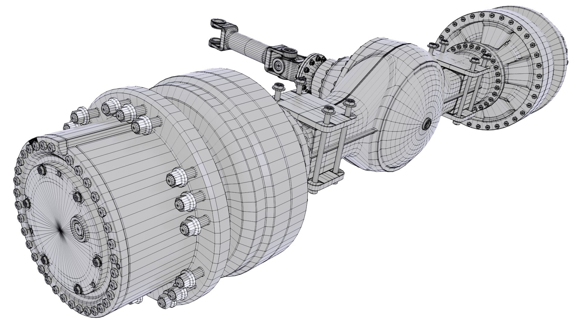 Suspension Axle Heavy 3D Model - TurboSquid 1581249