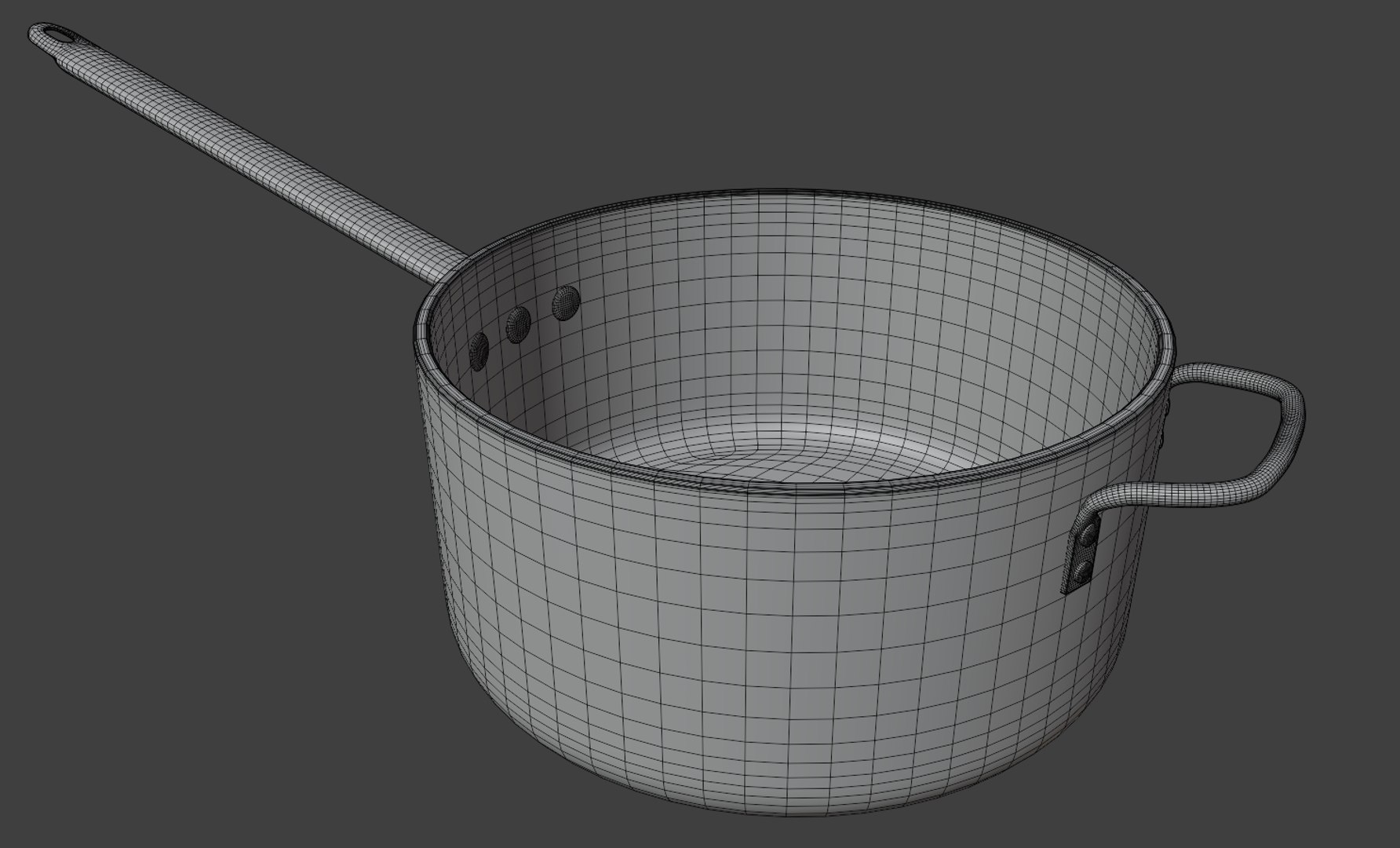 Kitchen Pot 3D Model - TurboSquid 2330528