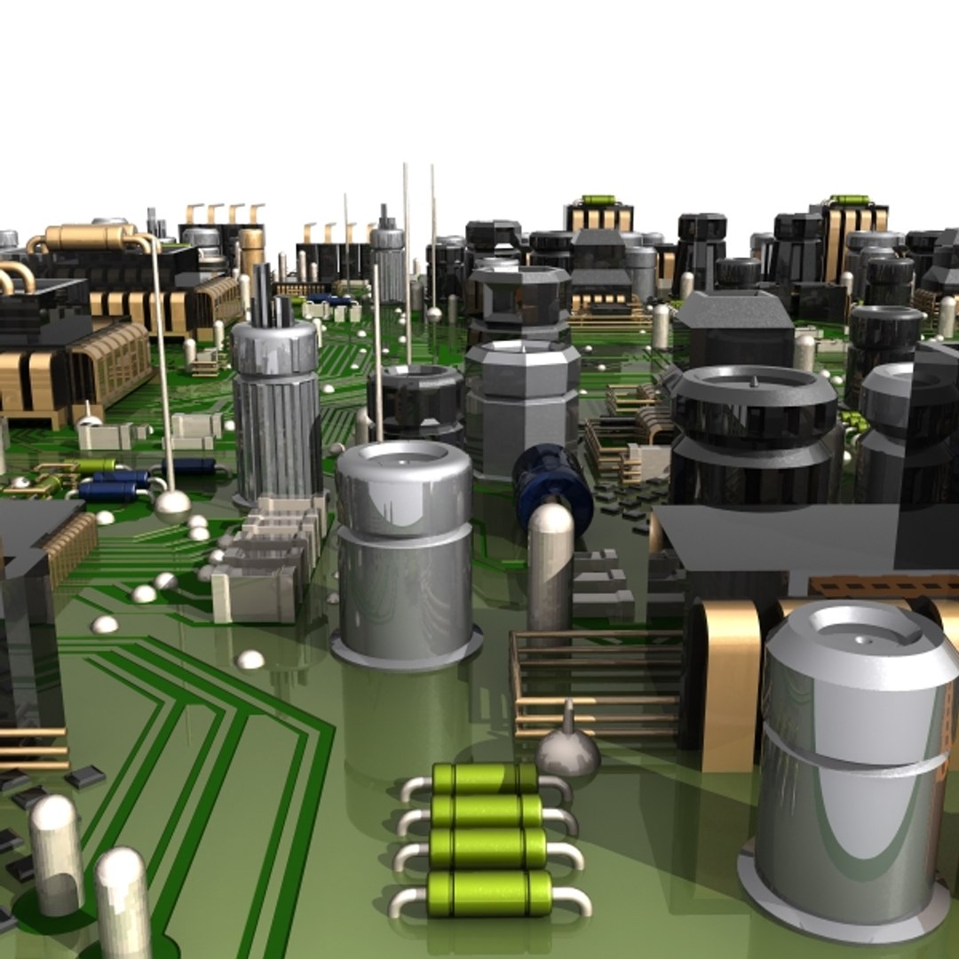Circuit City 3d Model