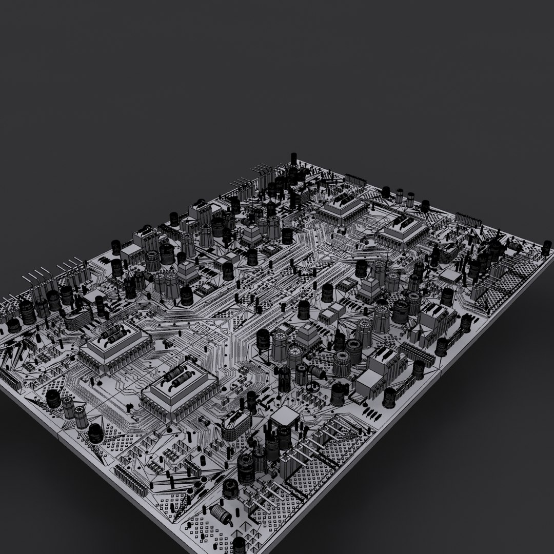 Circuit City 3d Model