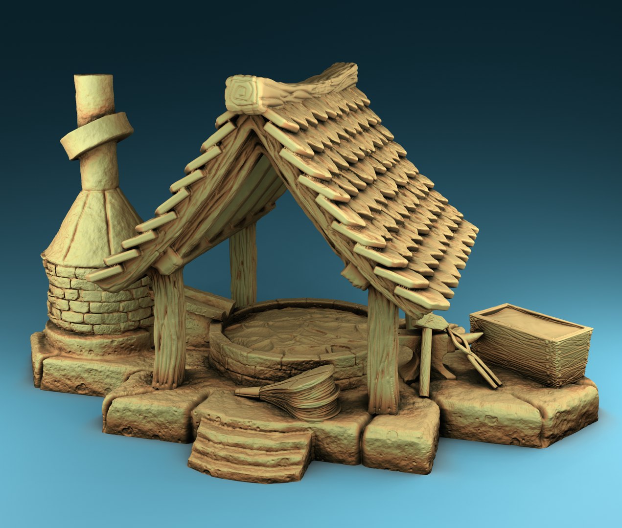 Stylized Middle Ages Models Set 3D - TurboSquid 1950206