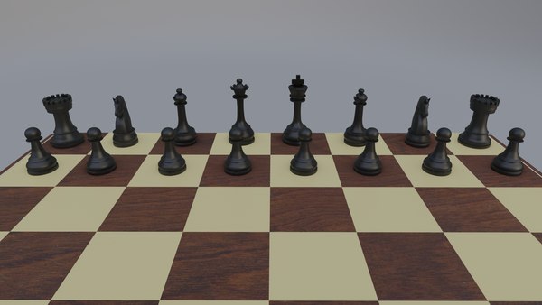 Free 3D chess board - TurboSquid 1671931