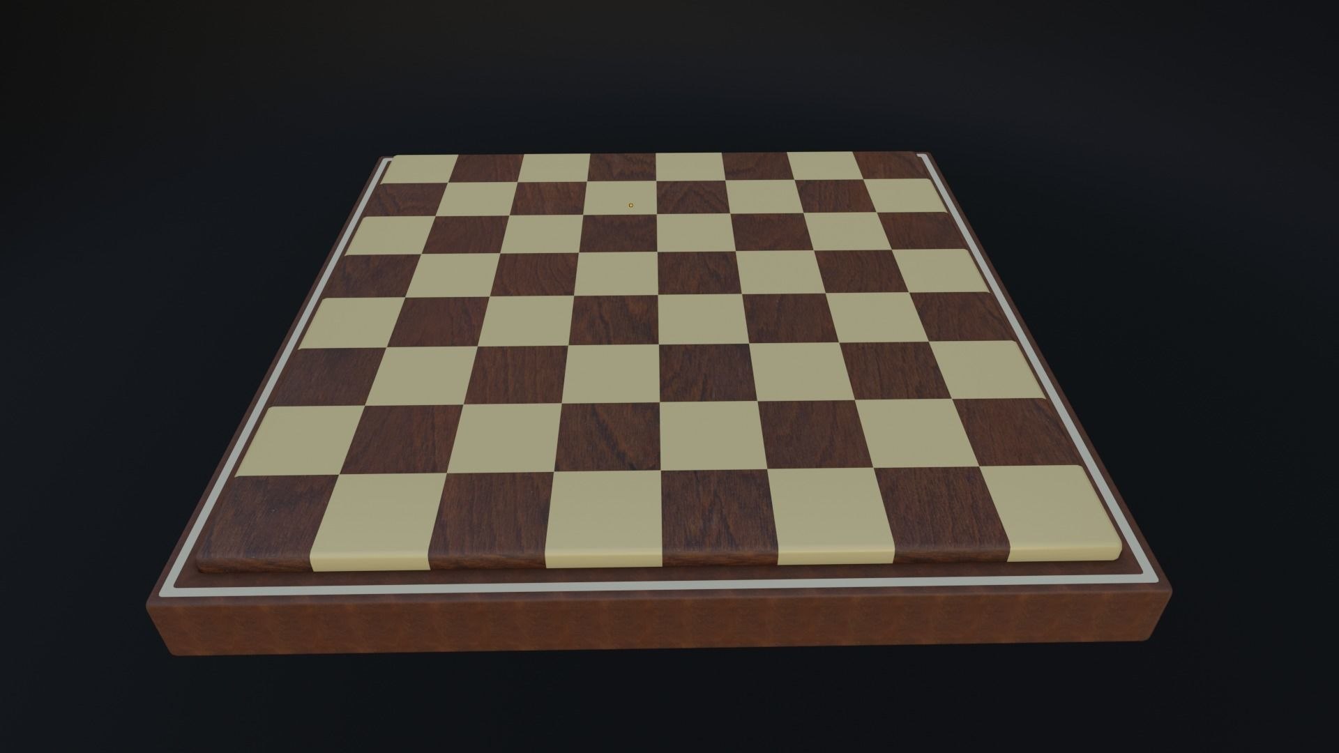 Free 3D Chess Board - TurboSquid 1671931