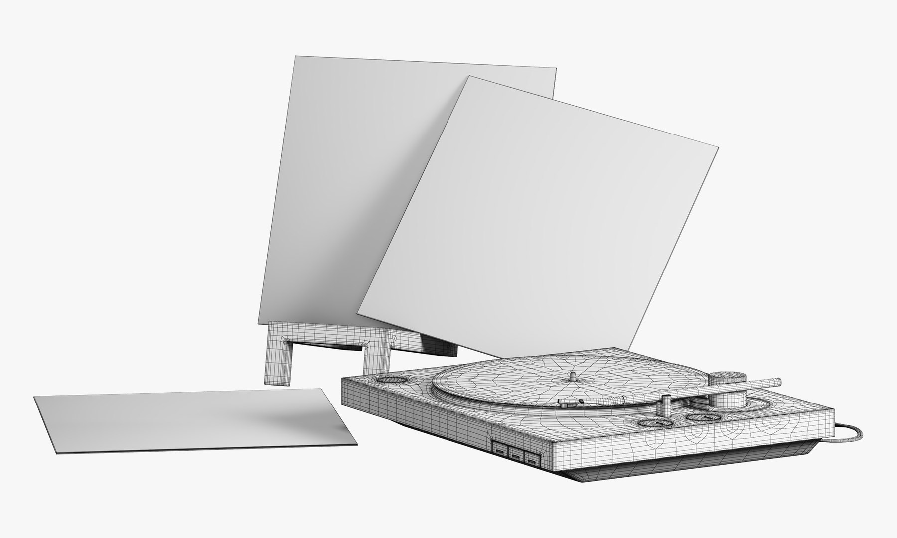 Sony PS-LX310BT Vinyl Record Player 3D Model - TurboSquid 2149562