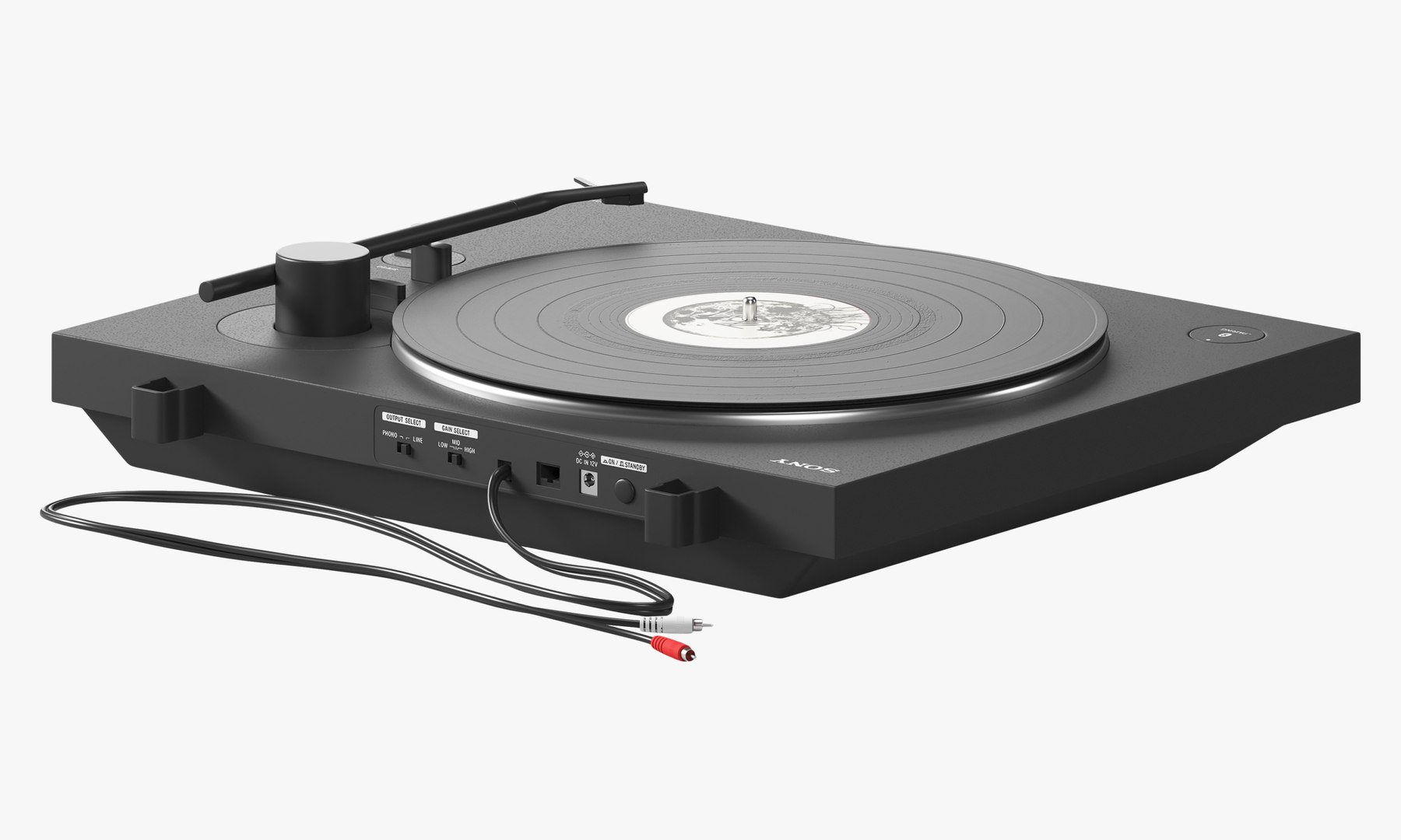 Sony PS-LX310BT Vinyl Record Player 3D Model - TurboSquid 2149562