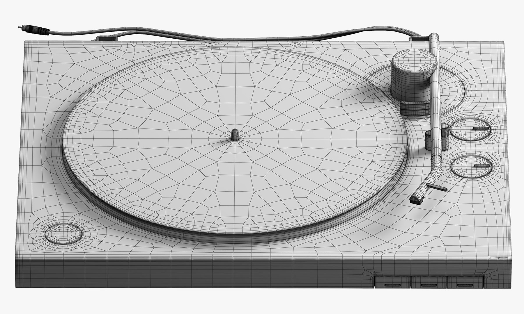 Sony PS-LX310BT Vinyl Record Player 3D Model - TurboSquid 2149562