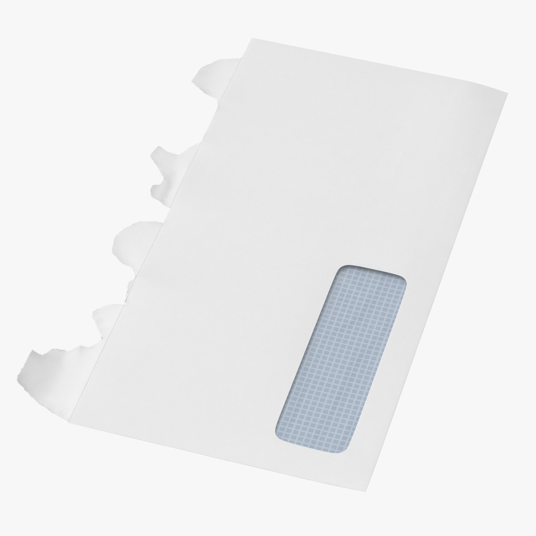 3D Model Open Mail Envelopes - TurboSquid 1233239