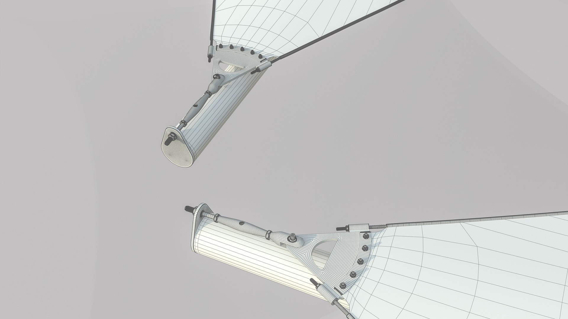 3D Tensile Shade Structure - TurboSquid 2374983