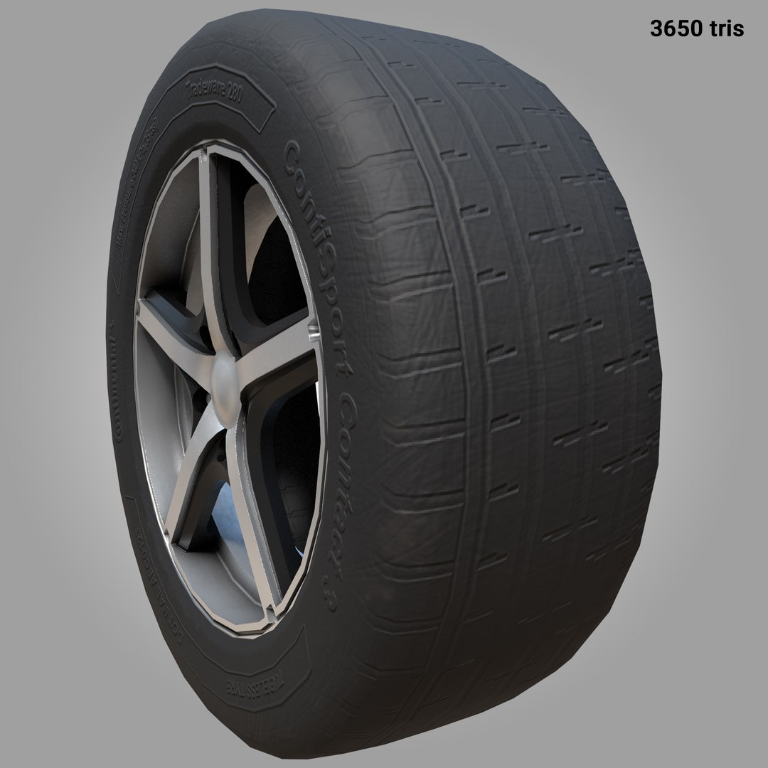 Pack 6 Alloy Wheels Model - TurboSquid 1355632