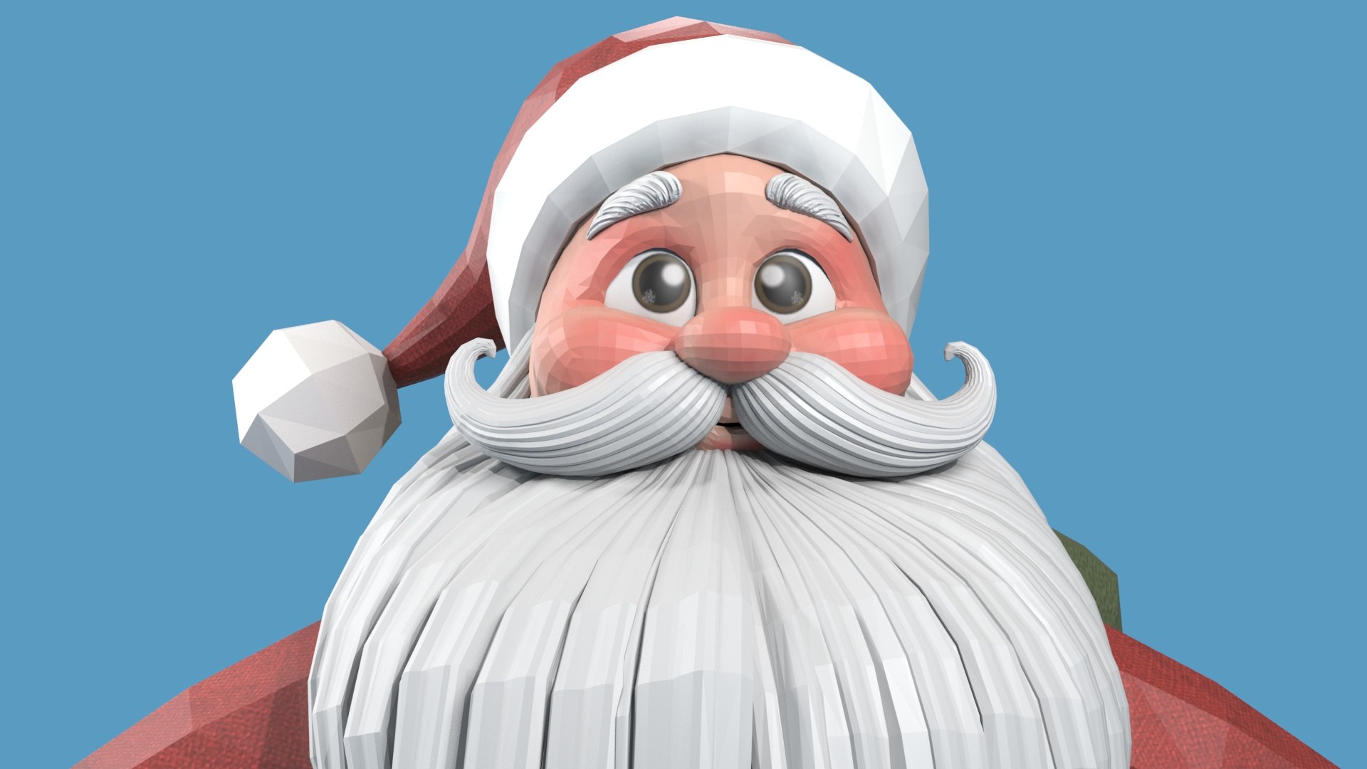 Santa Claus Stylized Cartoon 3D Model 3D Model 3D Model - TurboSquid ...