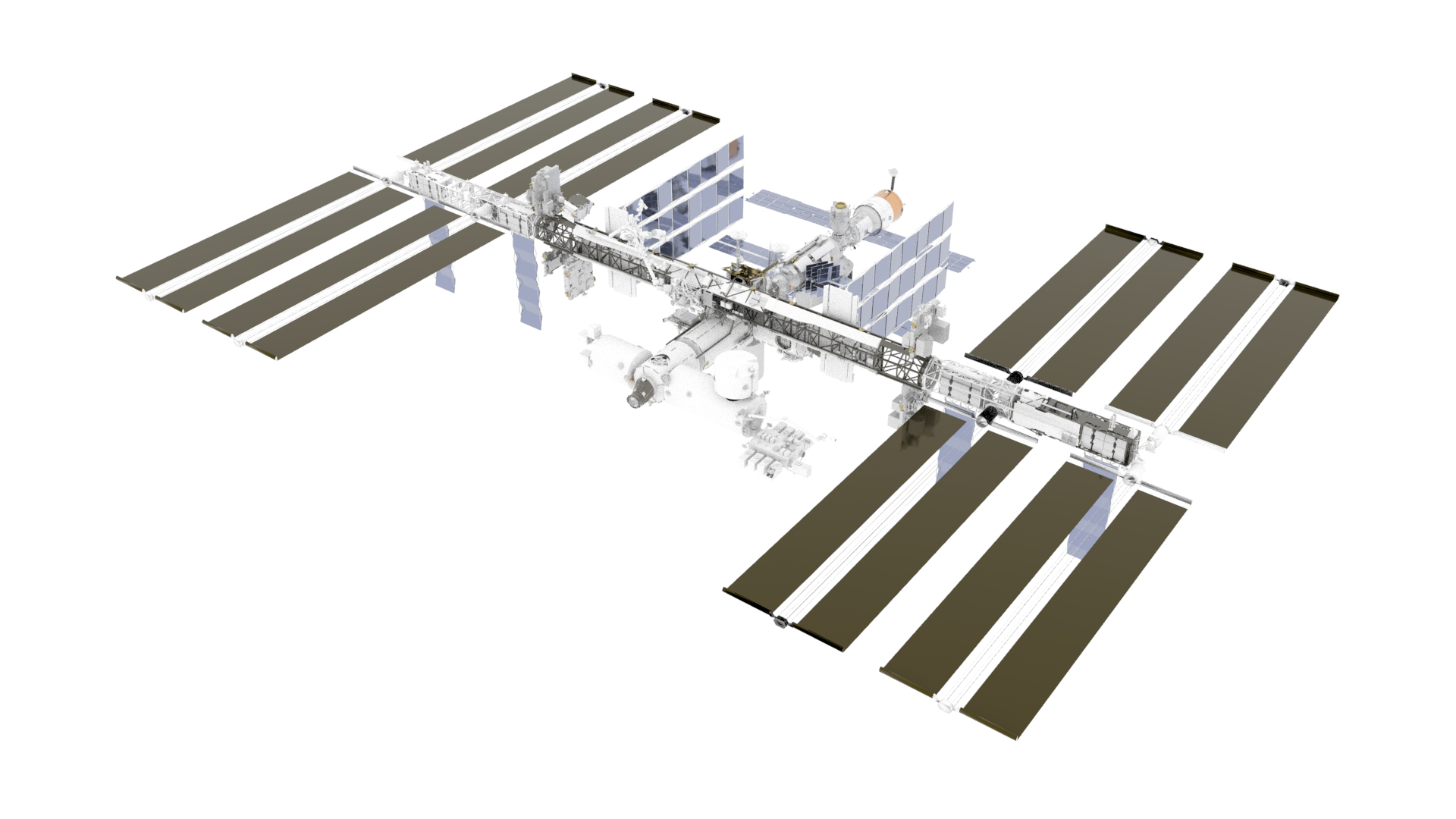 International Space Station 3D Model - TurboSquid 1865933