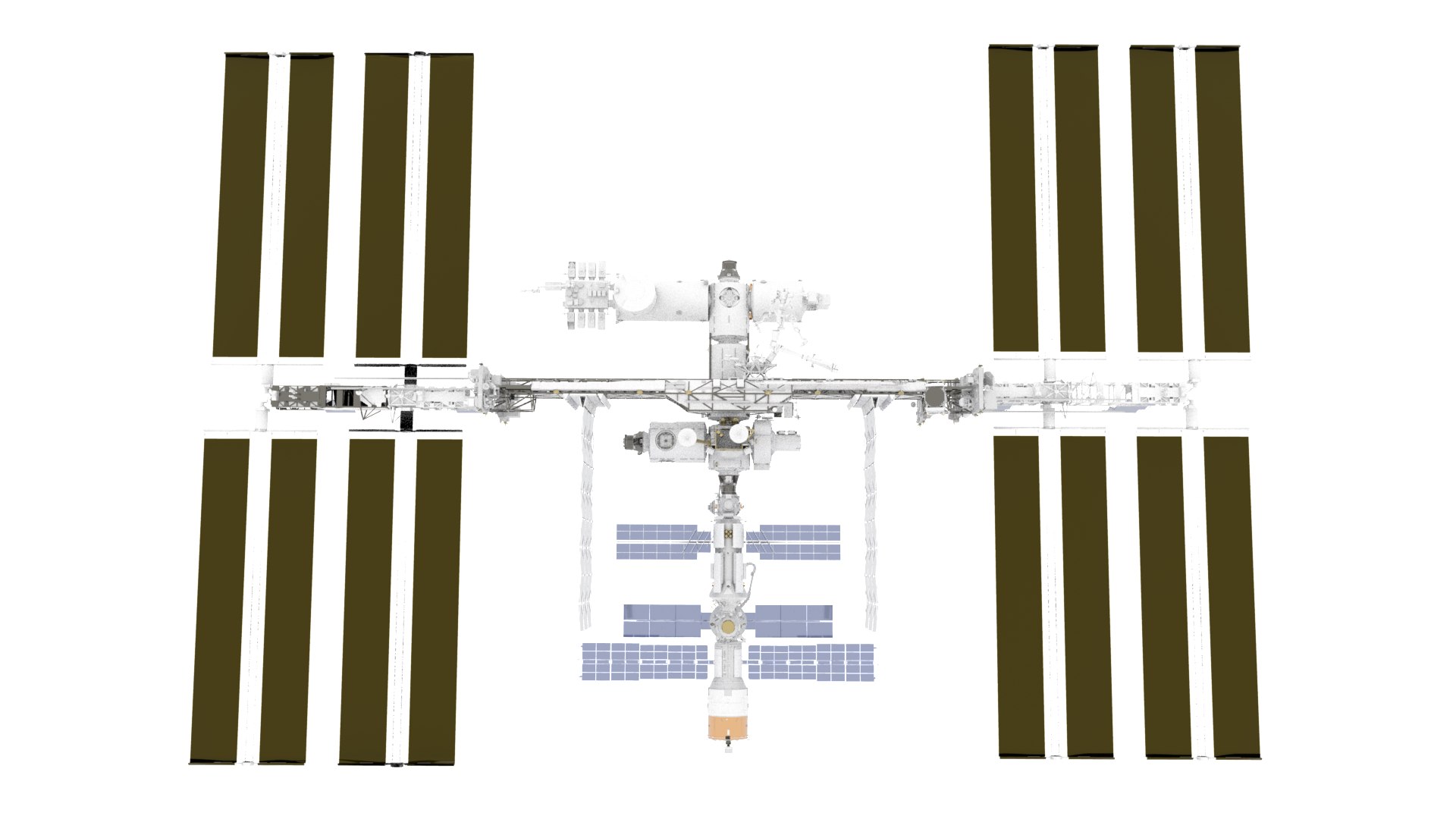 International Space Station 3D Model - TurboSquid 1865933