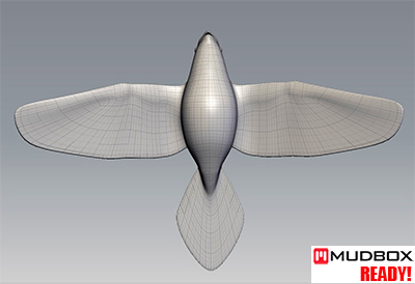 Sculpting Flying Parrot 3d Obj