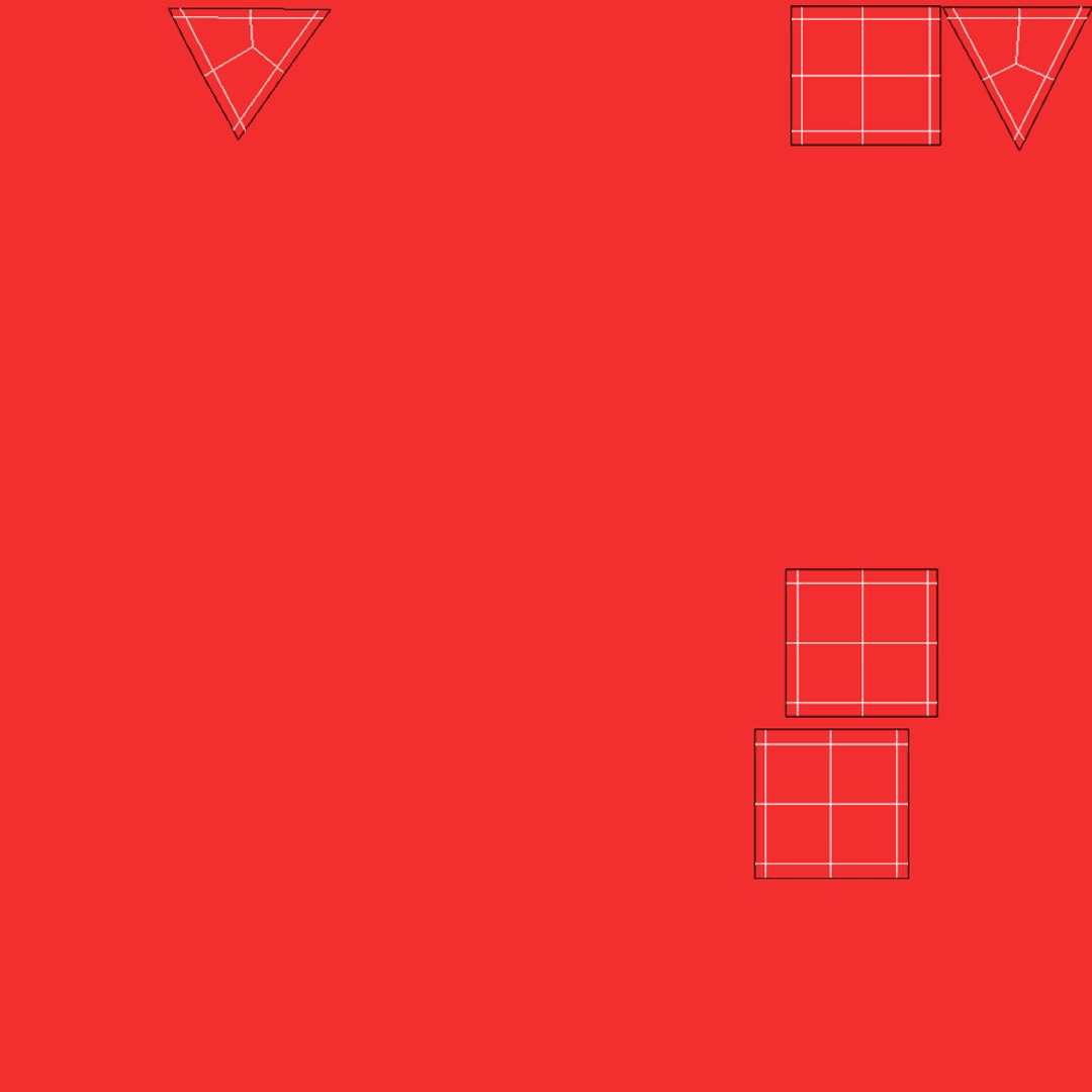 3D Red Shape Triangle - TurboSquid 2212238