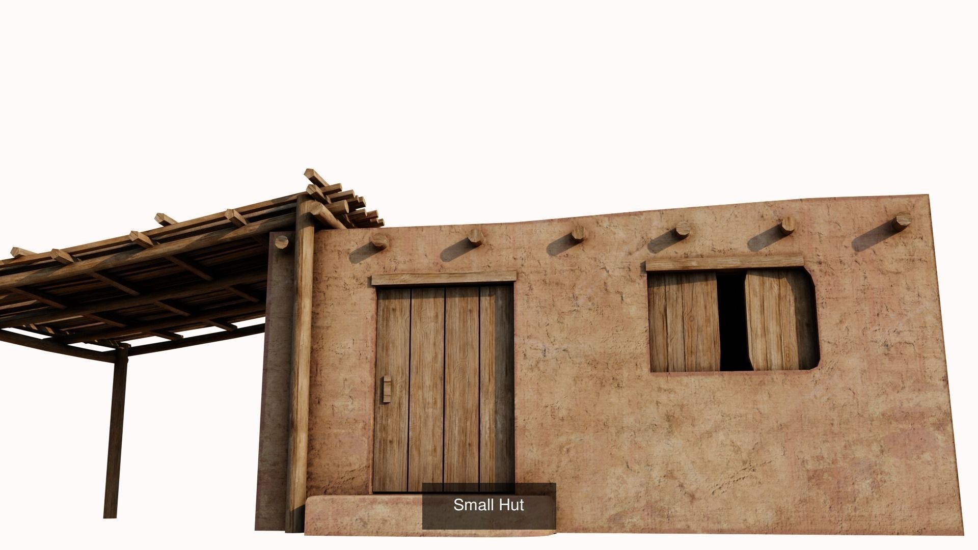 Desert Buildings Collection Model - TurboSquid 1835559