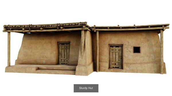 modelo 3d Colección Desert Buildings - TurboSquid 1835559