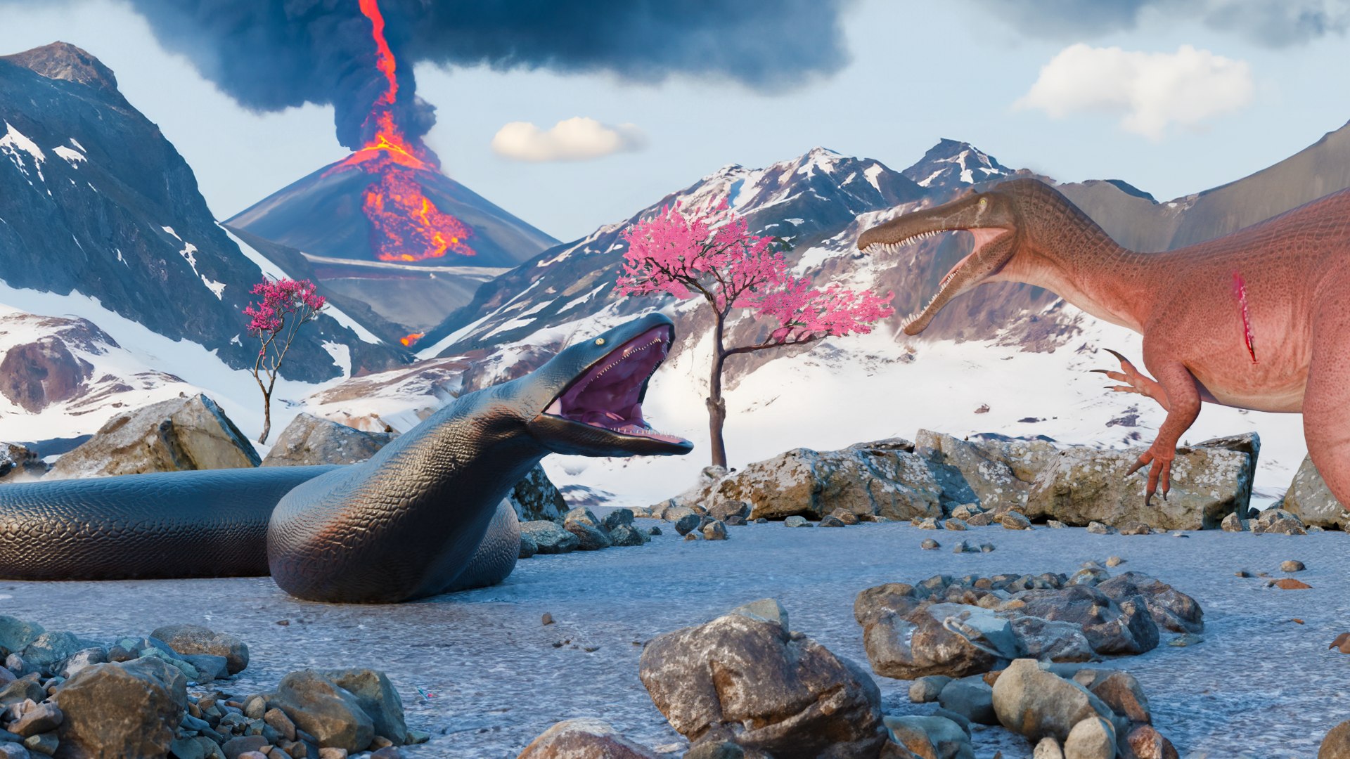 Titanoboa - Snake 3D Model - TurboSquid 2211099