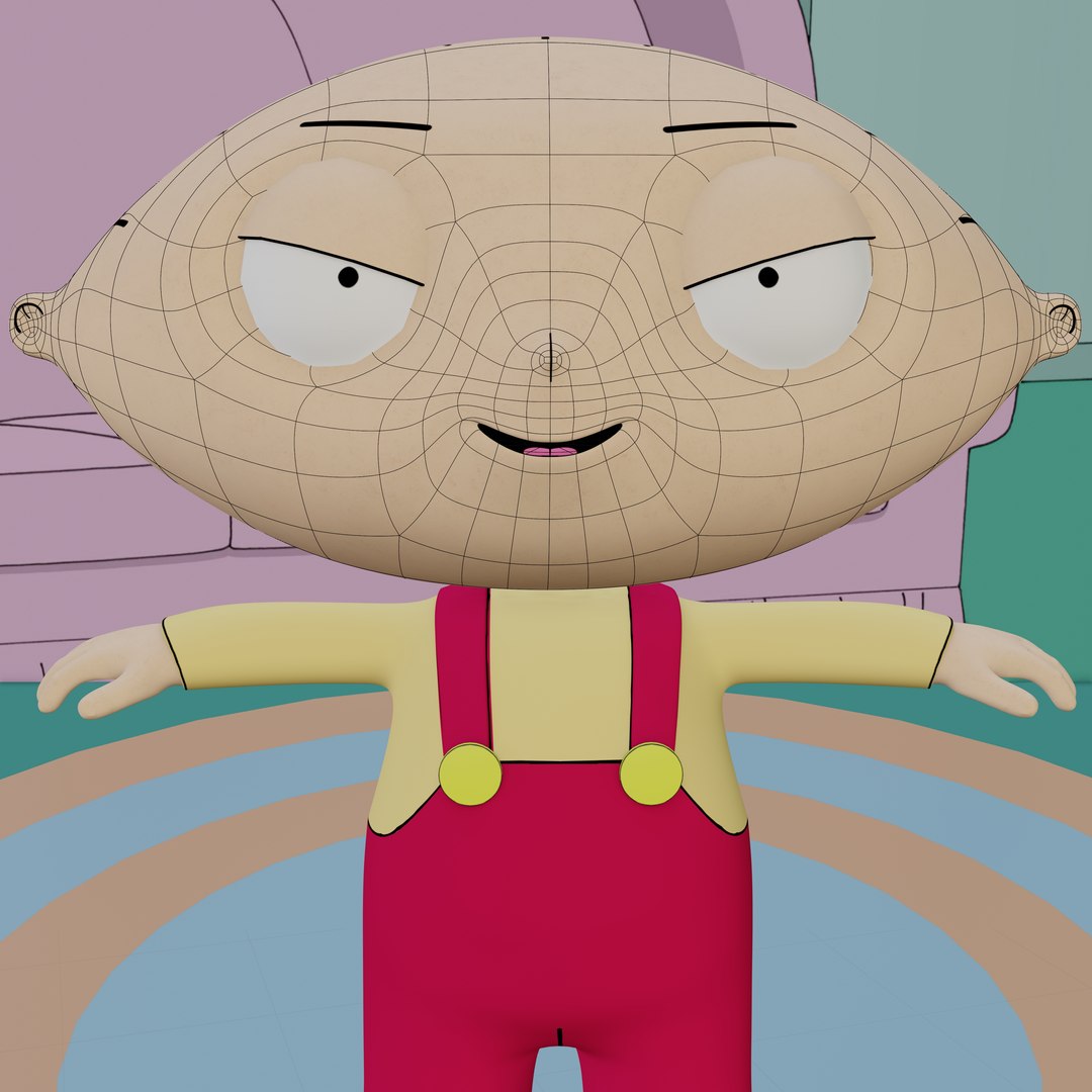 3D Model Family Guy Collection - Rigged - TurboSquid 1804358