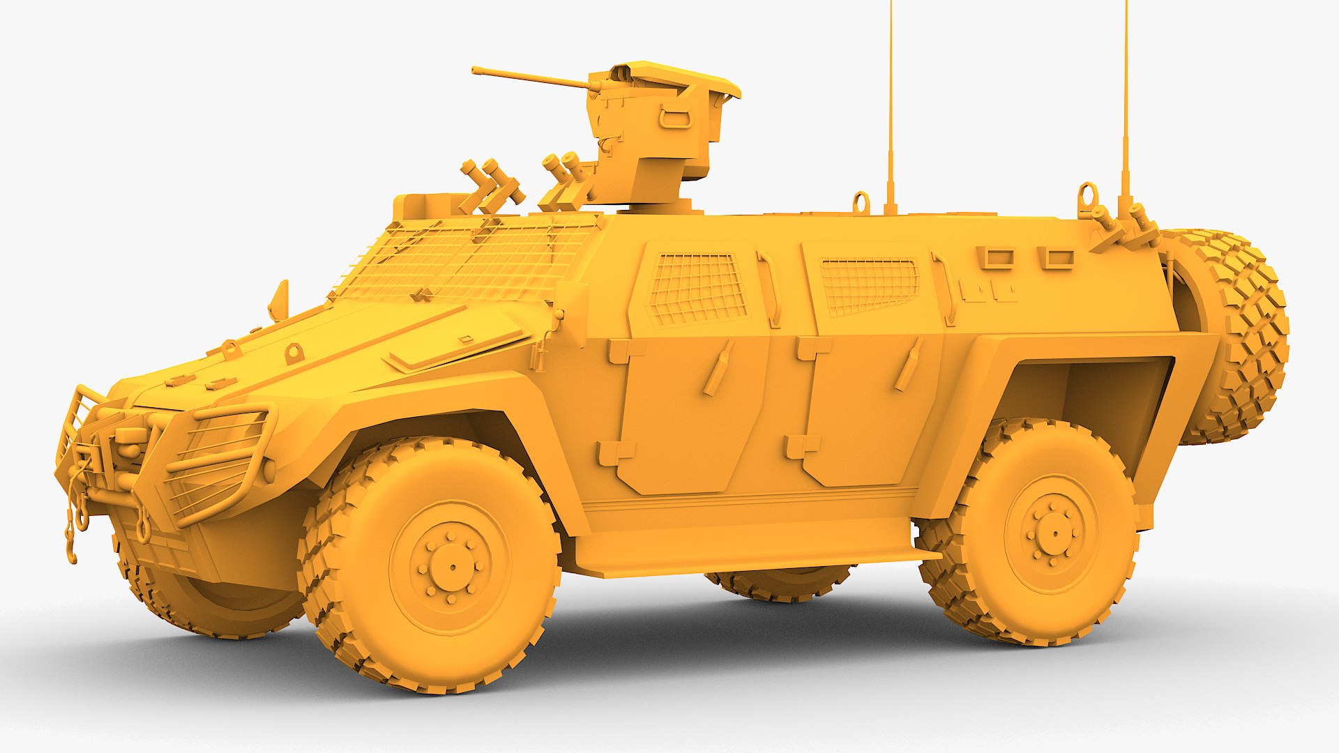 3D Turkish Cobra-2 Tactical Armored - TurboSquid 1431158