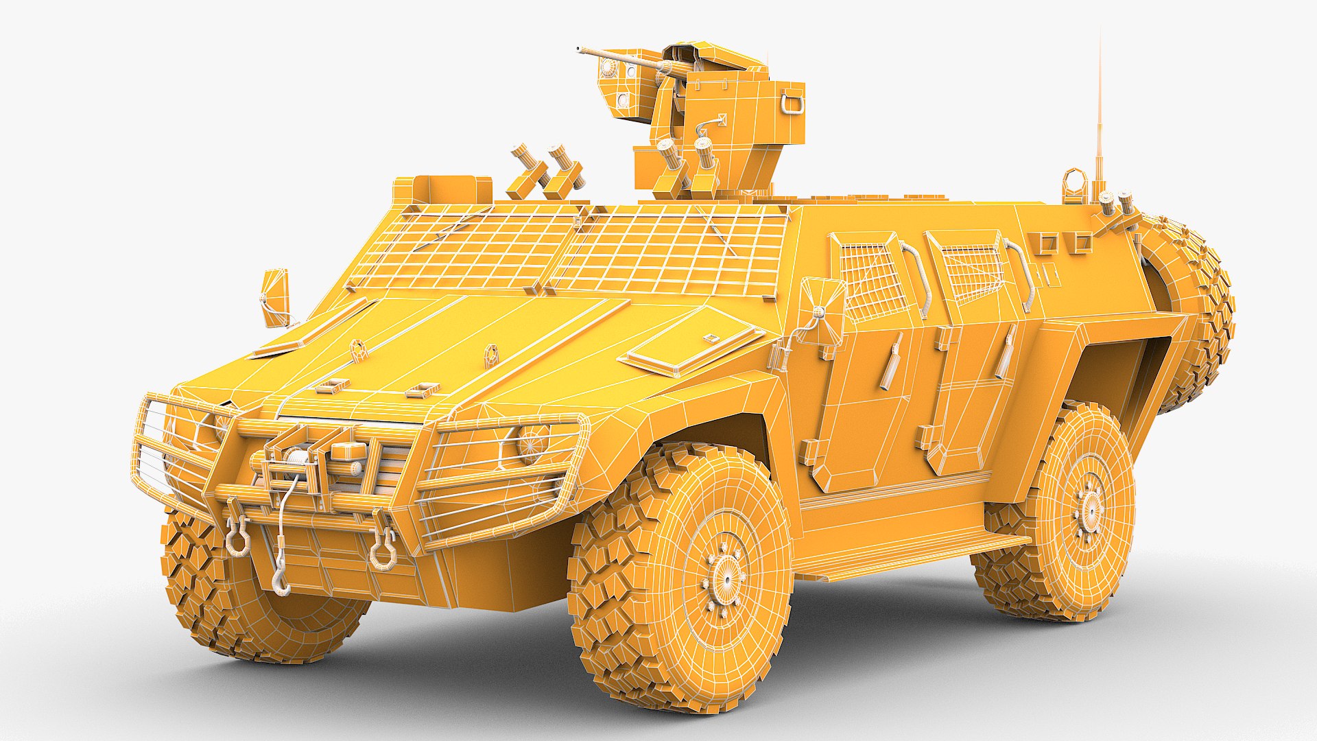 3D Turkish Cobra-2 Tactical Armored - TurboSquid 1431158