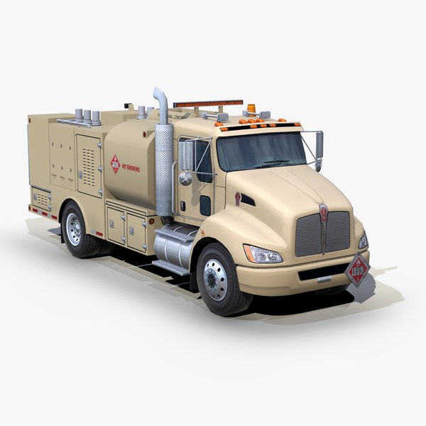 modelo 3d Kenworth T370 2015 Fuel and Lube s01 - TurboSquid 2098179