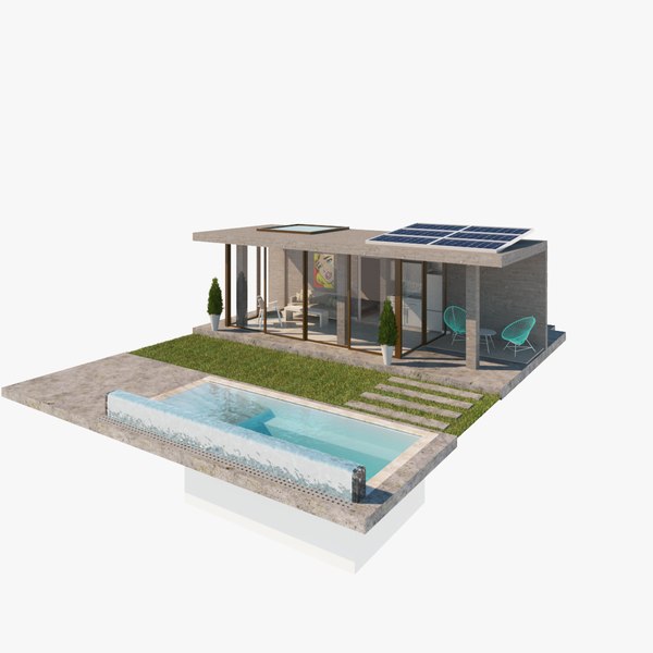 3D tiny house - TurboSquid 1521982