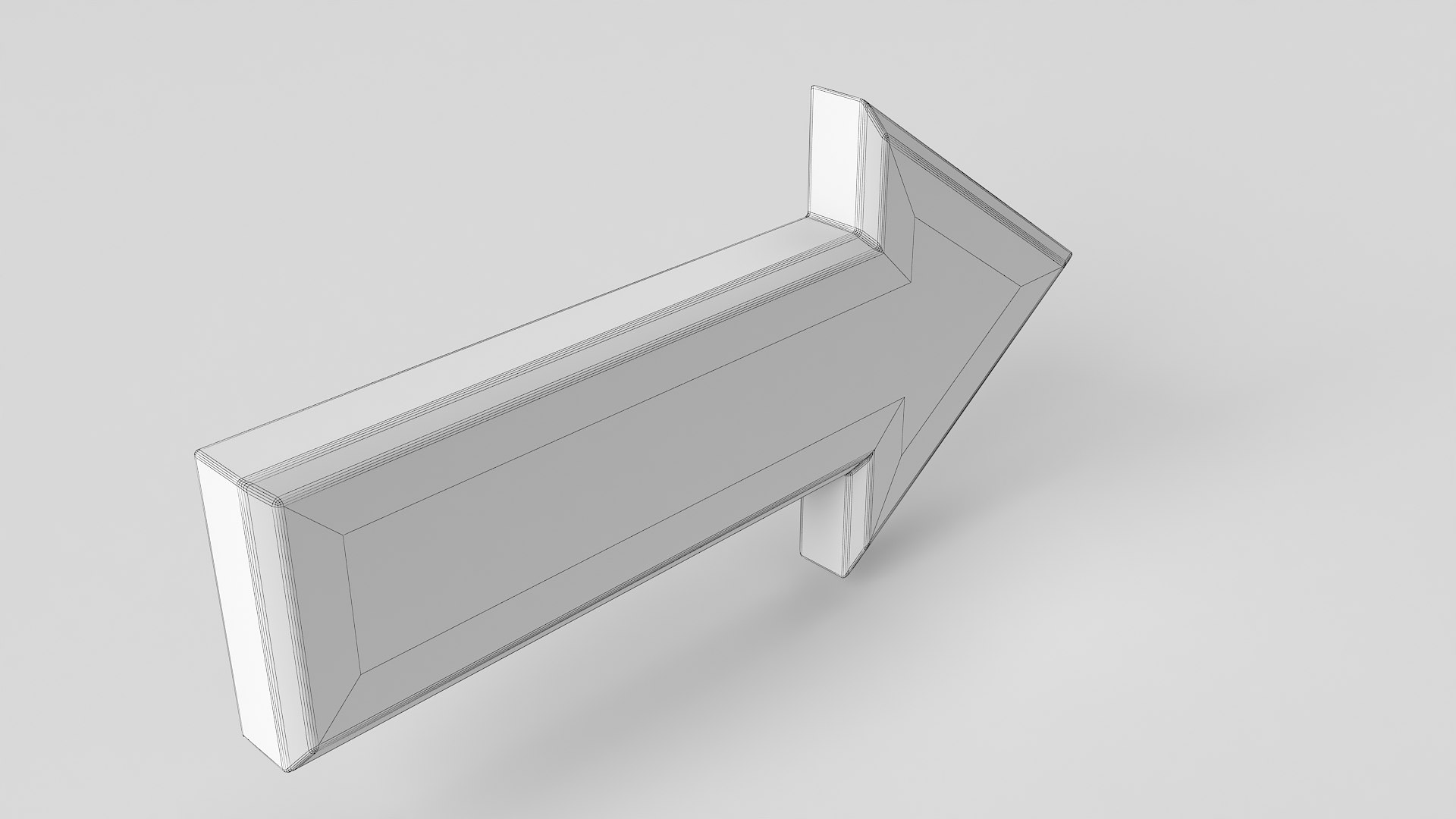 3D Model Arrow 01 - TurboSquid 2030682