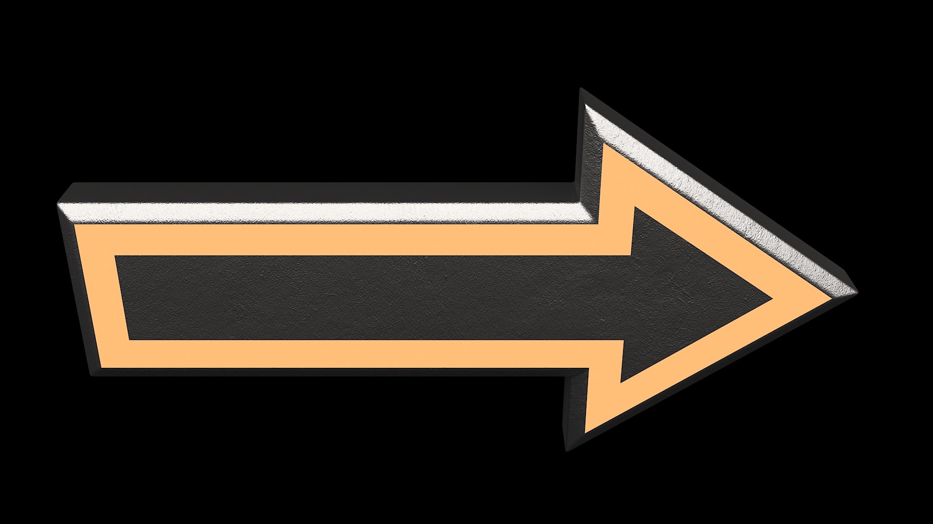 3D Model Arrow 01 - TurboSquid 2030682